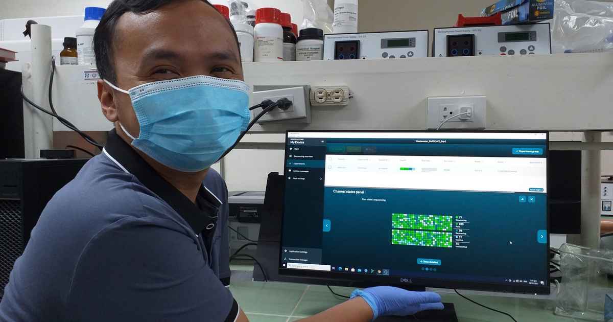 International volunteer team brings portable sequencing platform for ...